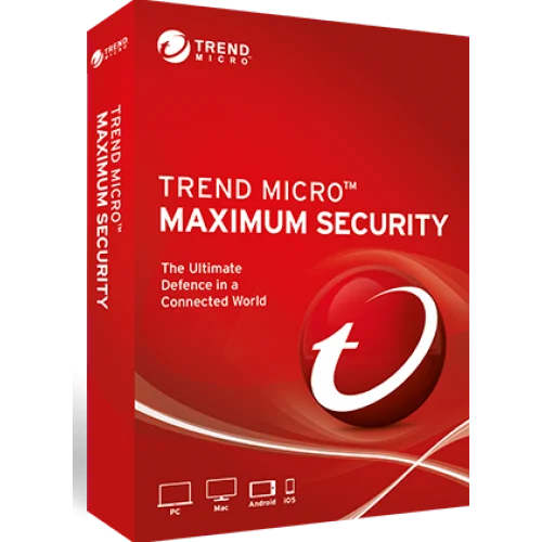 Trend Micro Maximum Security 2020 | 5 Devices | 1 Year | Digital (ESD/EU)